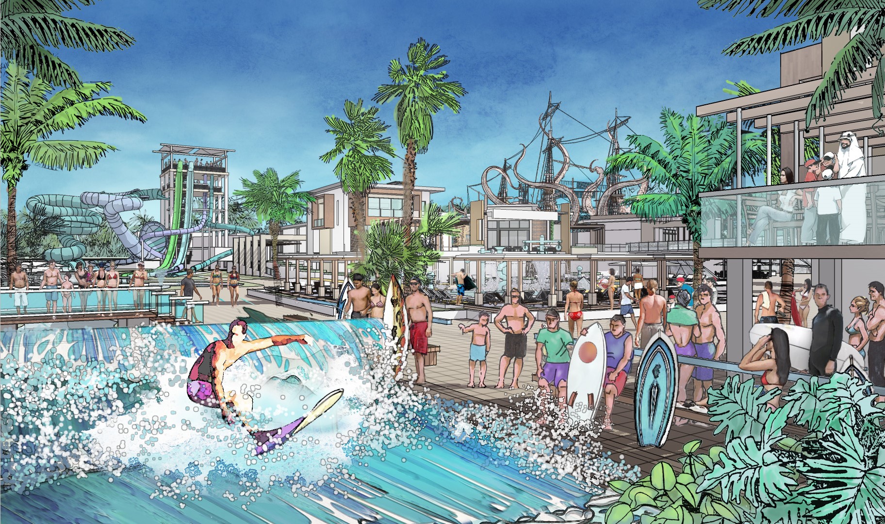 FORREC + SURF PARK CENTRAL | The Rise of Surf Parks in Experiential ...